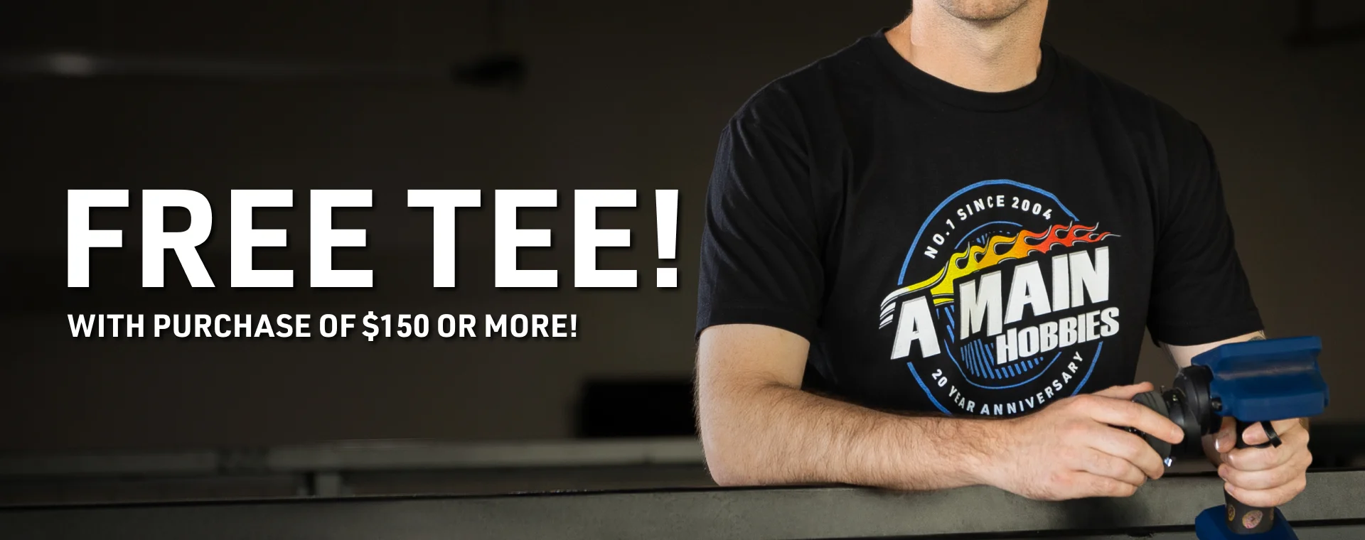 AMain Hobbies' 20th Anniversary T-Shirt Giveaway | RC Newb