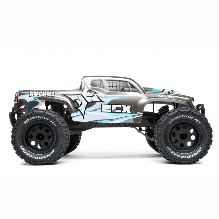 The ECX Ruckus 2WD Brushless, LiPo-powered 1/10-scale Monster Truck ...