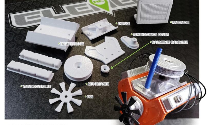 Element RC Releases Files for a 3D Printable Engine for your Enduro ...