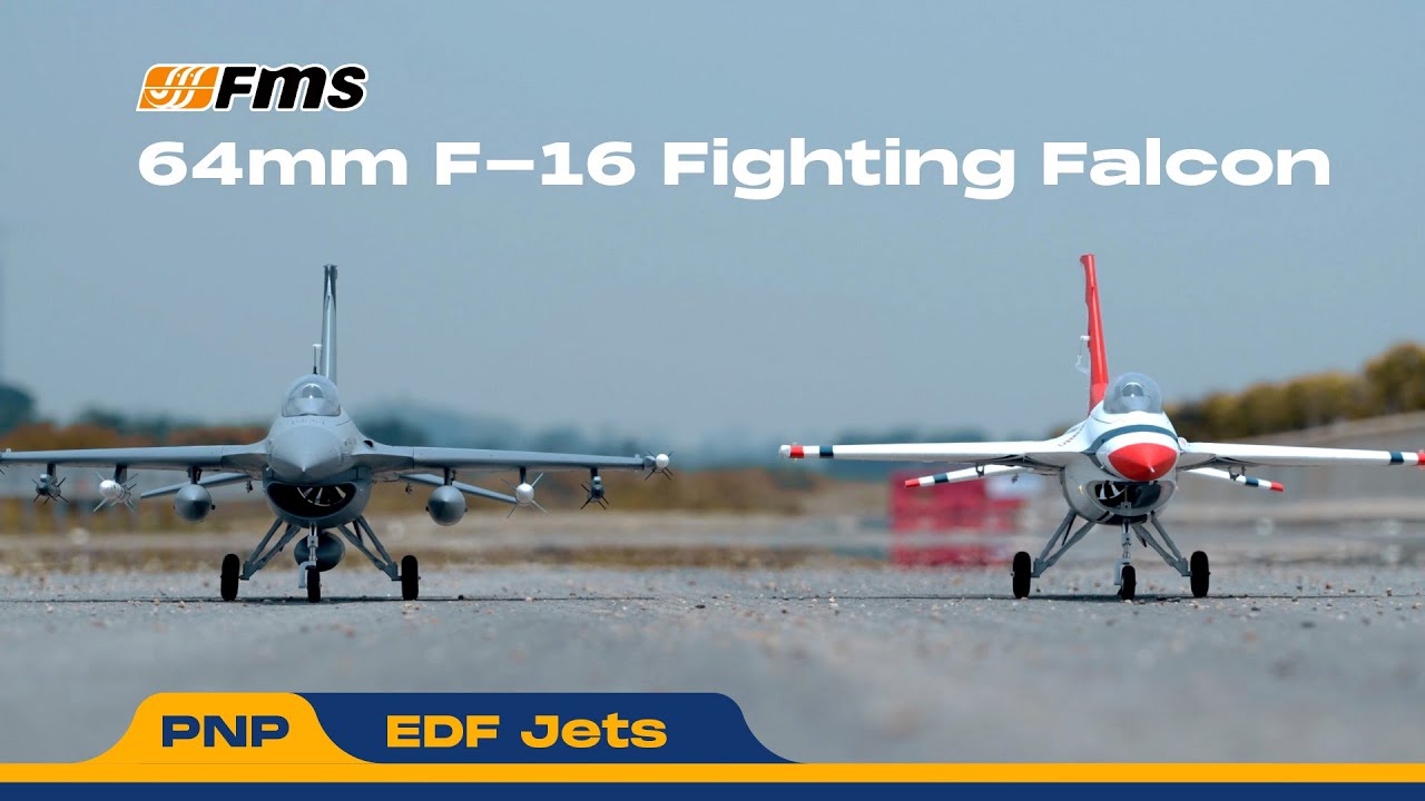 FMS F-16 Fighting Falcon EDF Jet - Video | RC Newb