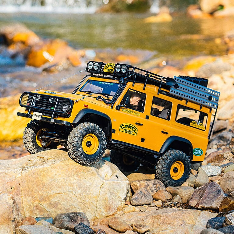 FMS FCX10 Land Rover Camel Trophy Pricing & Details | RC Newb