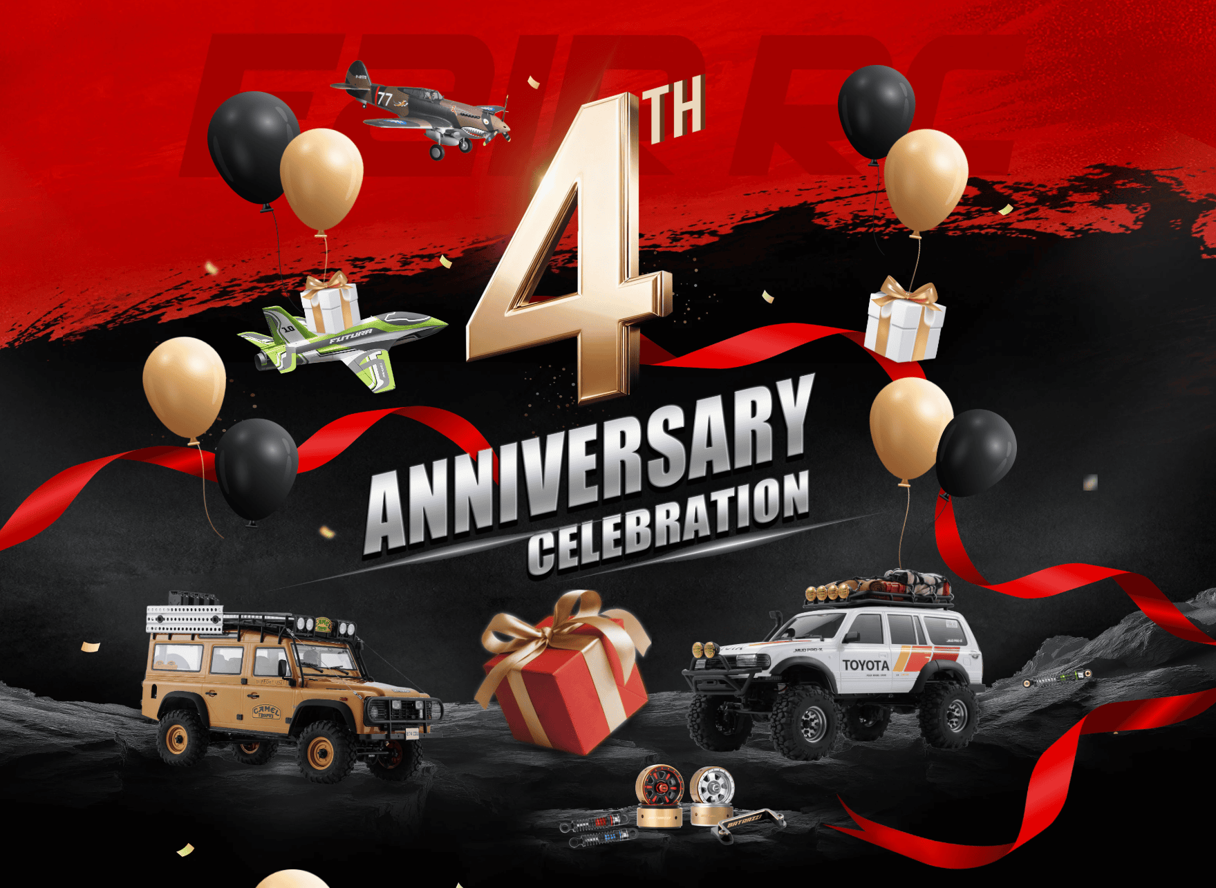 Celebrate Fair RC's 4th Anniversary with Savings | RC Newb