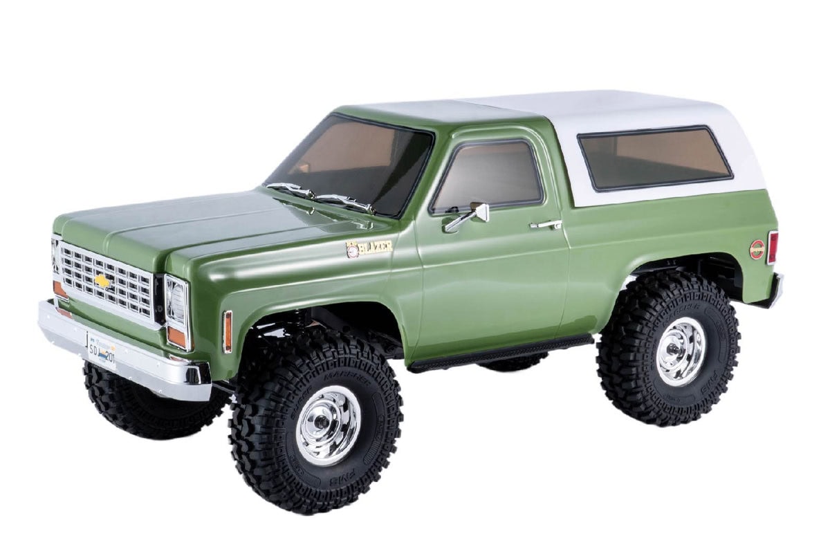 Fair RC FCX10 Chevy K5 Blazer Bodies (Red and Green) | RC Newb