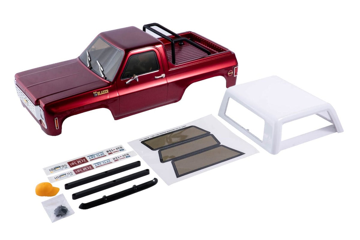 Fair RC FCX10 Chevy K5 Blazer Bodies (Red and Green) | RC Newb