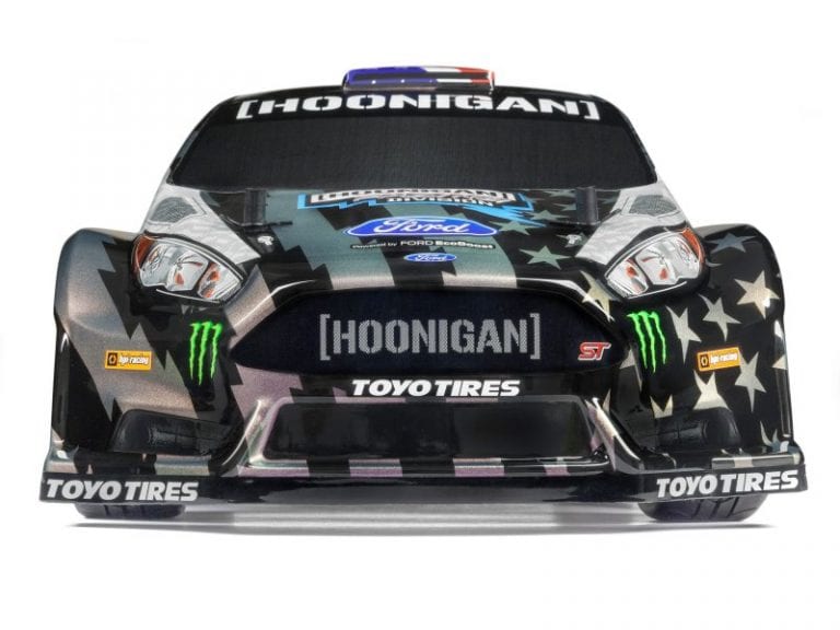Rock the Block with the HPI WR8 Flux Ken Block Gymkhana Ford Fiesta ...