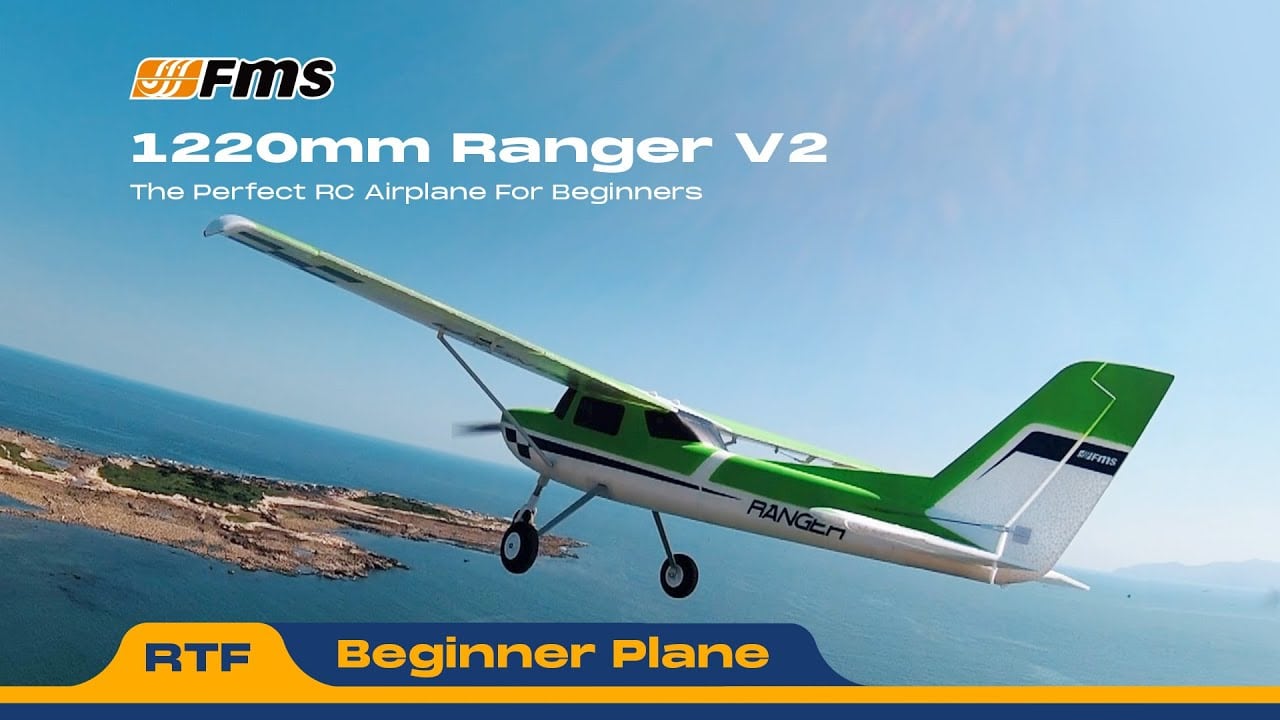 FMS 1220mm Ranger EP V2 - Action Video | RC Newb
