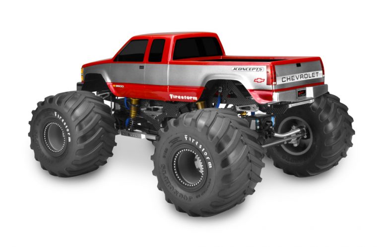 JConcepts '88 Chevy Silverado Monster Truck Body | RC Newb