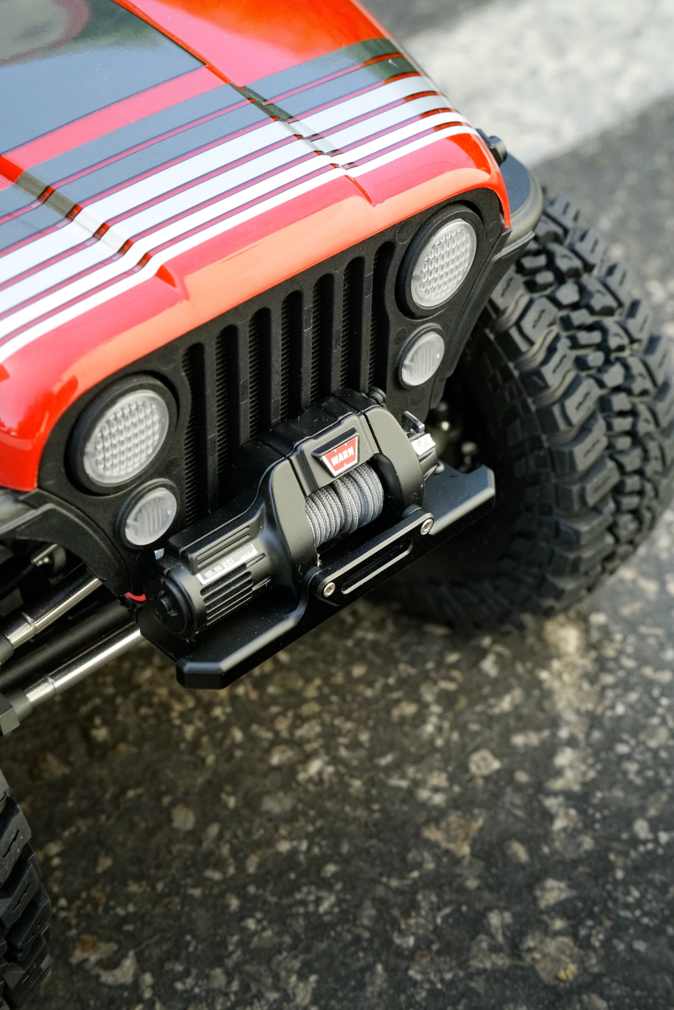 LGRP Front & Rear Bumpers for the Axial Jeep CJ7 | RC Newb
