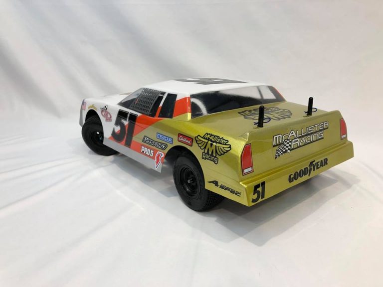 McAllister Racing "Fat Boy" 80's Monte Carlo Street Stock Body | RC Newb