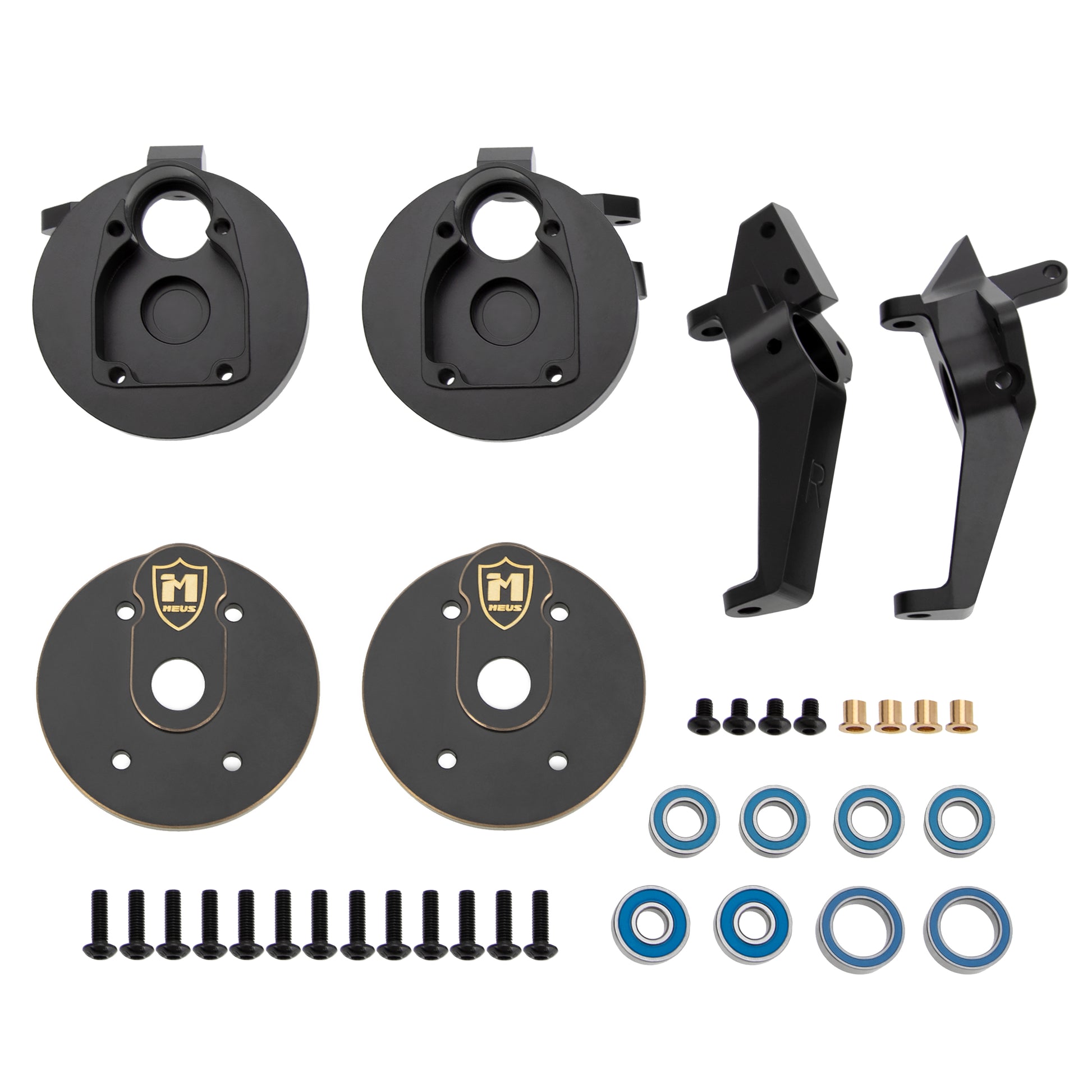 Meus Racing Brass Axle Upgrades for the Axial AXP8 | RC Newb