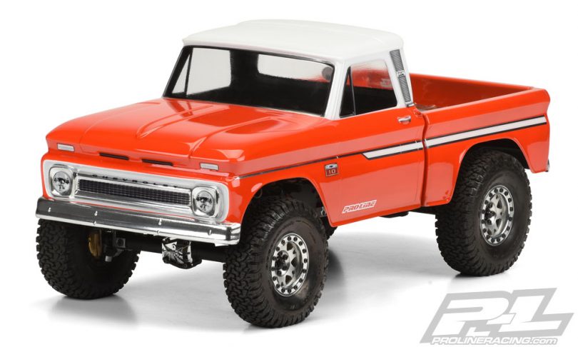 Pro-Line’s 1966 Chevy C-10 Body for 12.3 Wheelbase Scalers | RC Newb