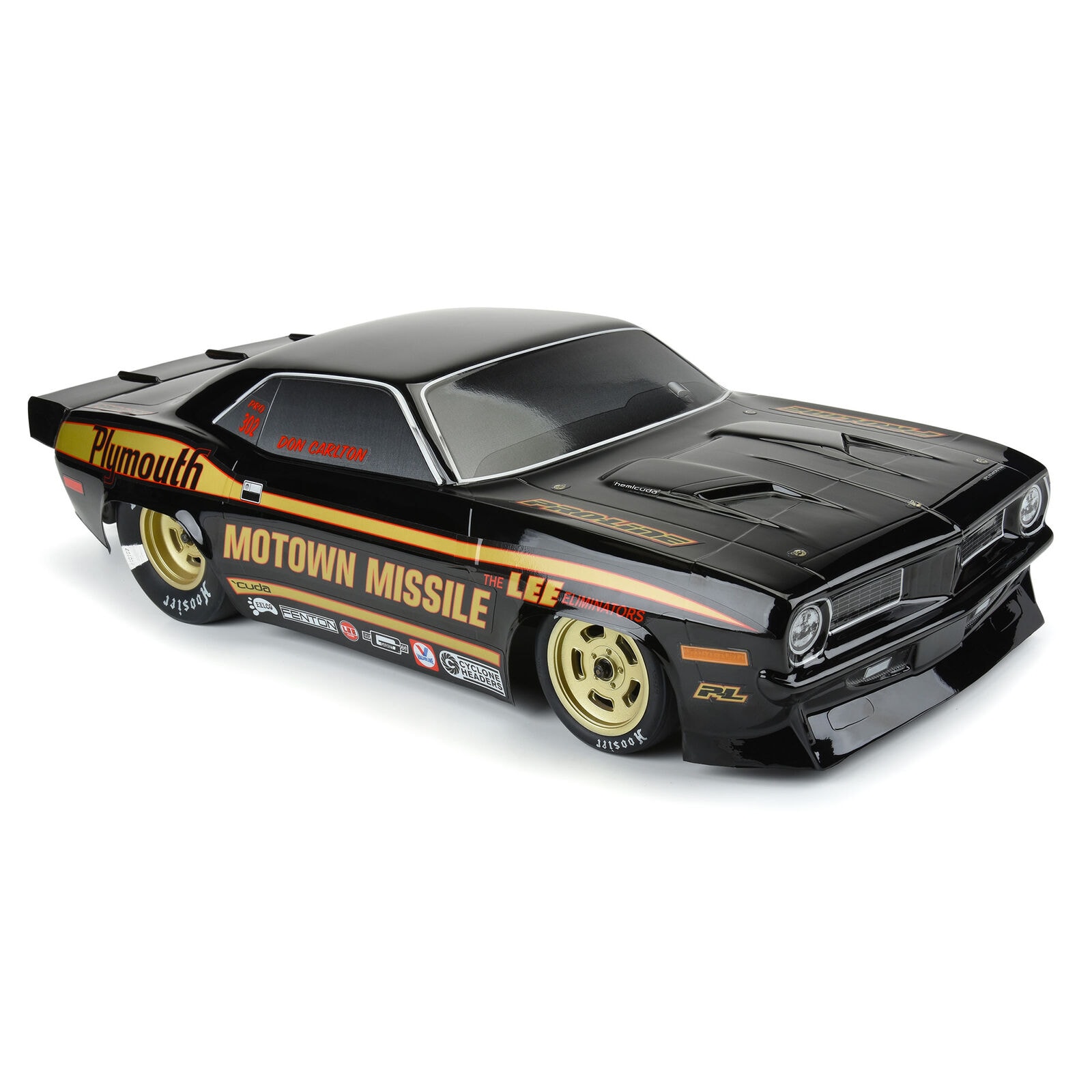 Pro-Line 1972 'Cuda Tough-Color RC Dragster Body | RC Newb