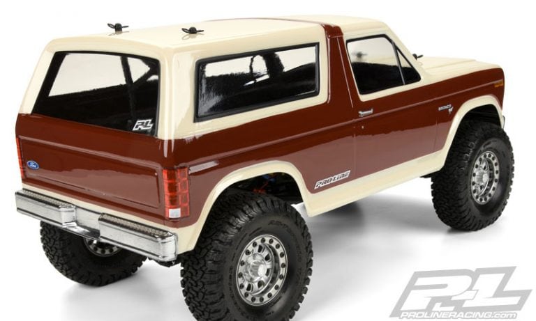 Pro-Line Releases a 1981 Ford Bronco Body for Scale R/C Rigs | RC Newb
