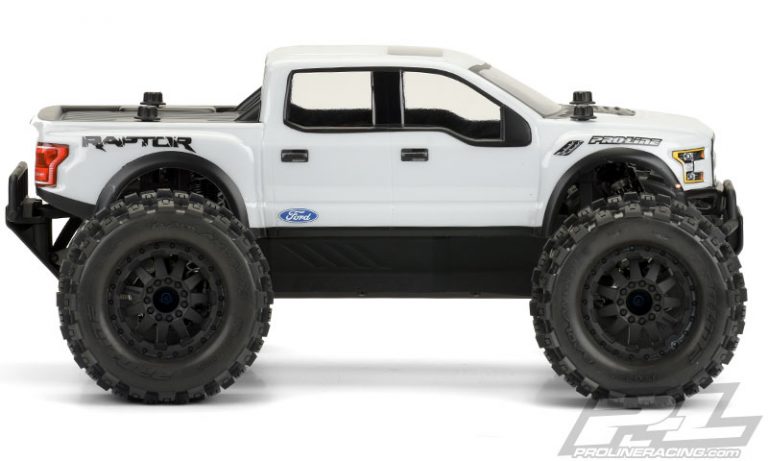 Pro-Line Releases Two 2017 Ford F-150 Raptor Monster Truck Bodies | RC Newb