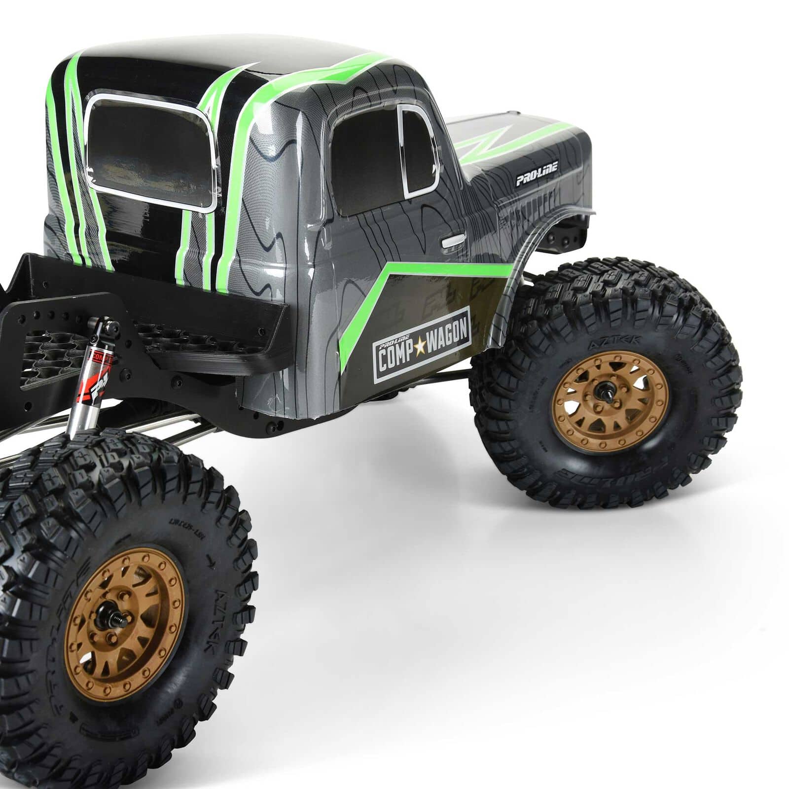 Pro-Line LE Aztek Crawler Tires & Bronze Impulse Wheels | RC Newb