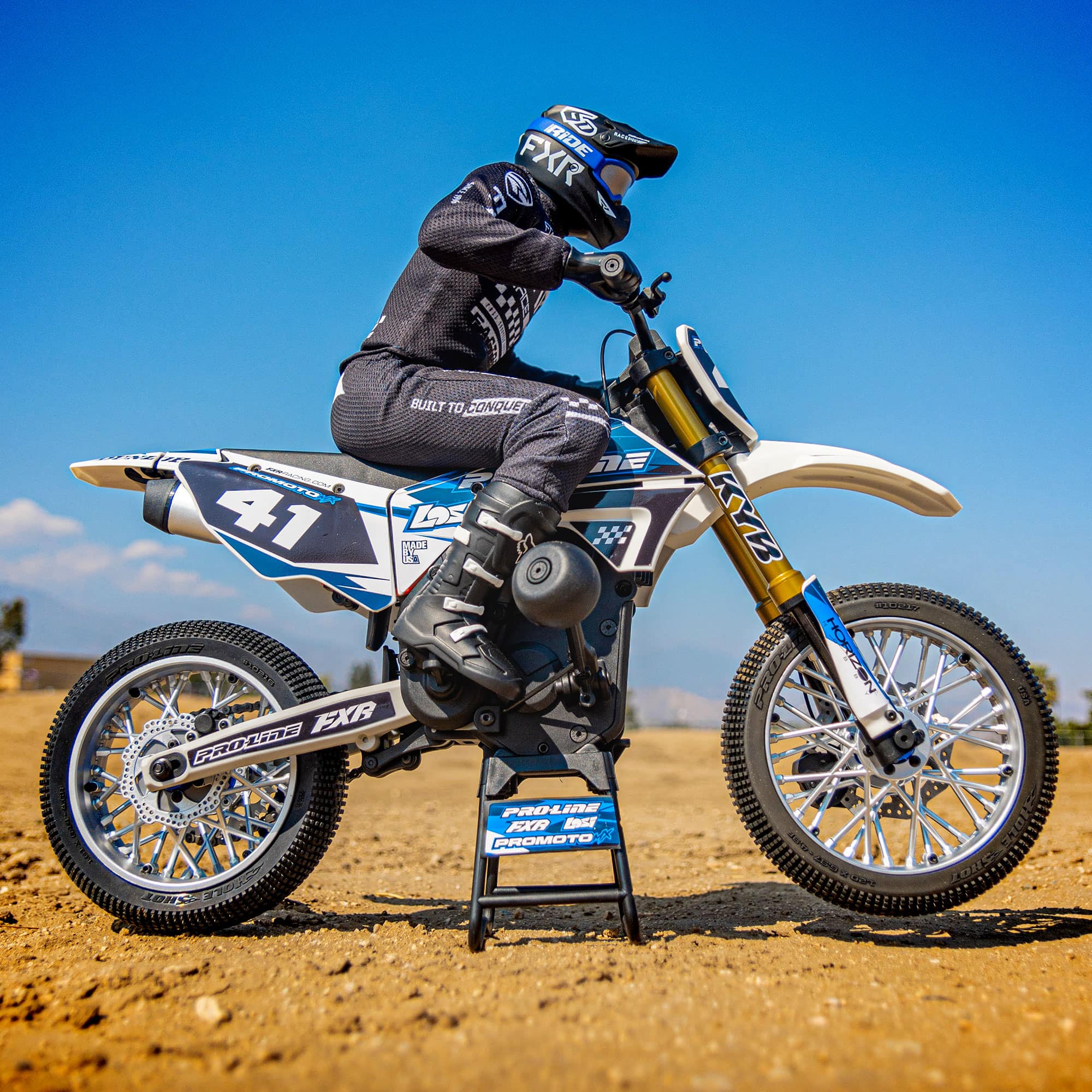 Pro-Line 1/4 Hole Shot M3 Motocross Front & Rear Tires | RC Newb