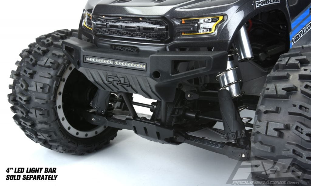 Pro-Line X-Maxx PRO-Armor Front Bumper (with Integrated Light Bar Mount ...