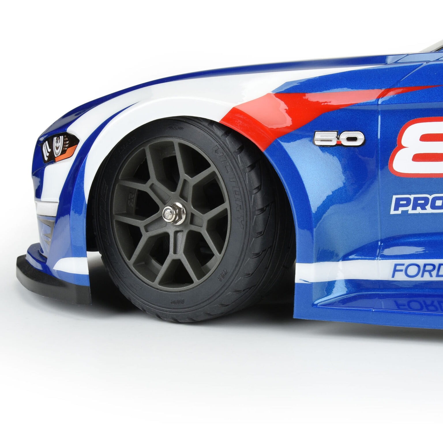 Pro-Line 1/8-scale Victory S3 Front and Rear Belted Pre-mounted Tires ...