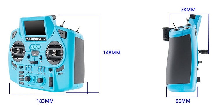 RadioMaster GX12 Crush Radio Transmitter | RC Newb