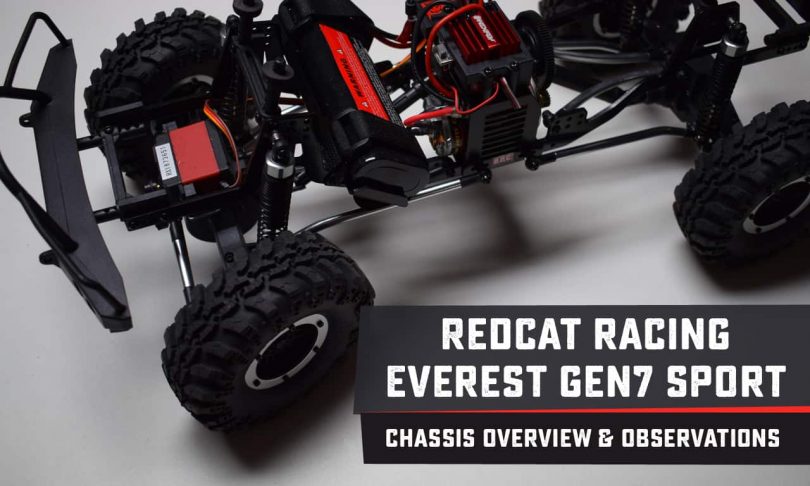 Examining the Chassis of the Redcat Racing Everest GEN7 Sport [Video ...