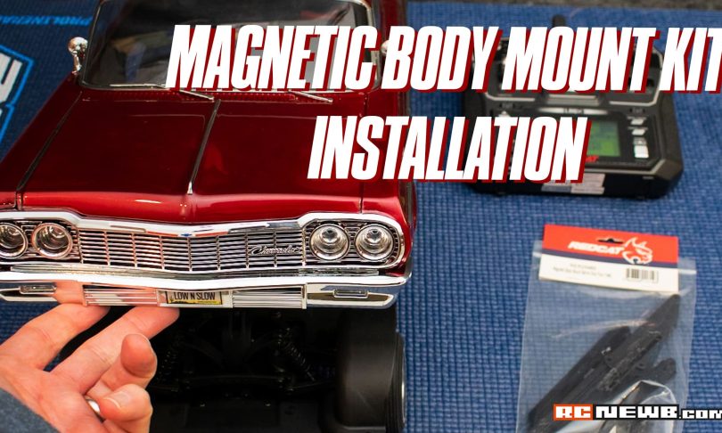 Installing Redcat’s V2 Magnetic Body Mount Kit on the SixtyFour | RC Newb