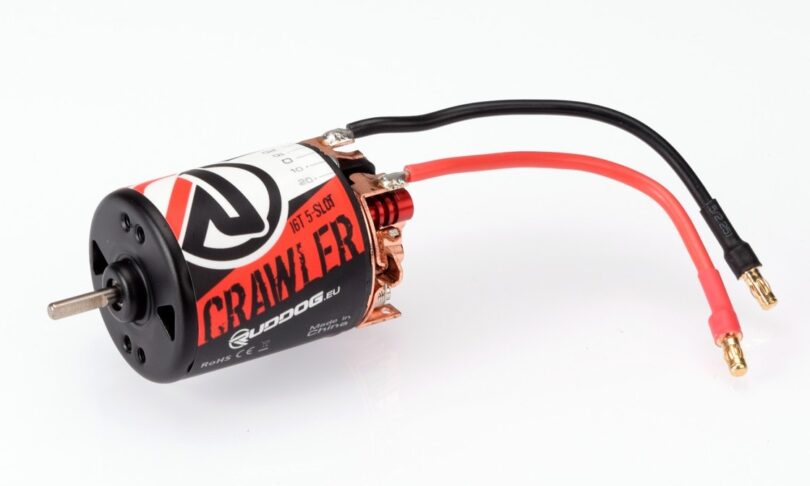 Ruddog 5-Slot Brushed Crawler Motors | RC Newb