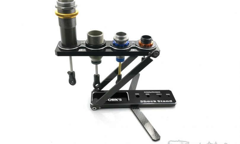 Your New Pit Pal: T-Works Aluminum Folding Shock Stand | RC Newb