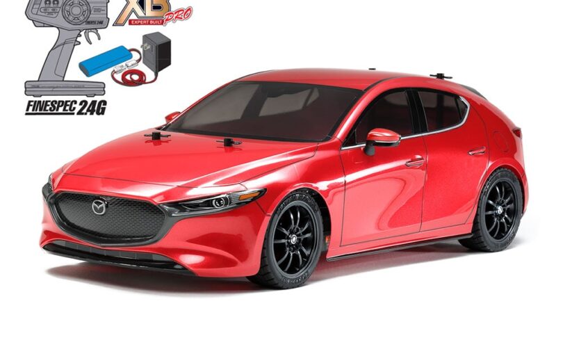 Open the Box & Hit the Road with Tamiya’s Mazda3 TT-02 Expert Built RTR ...