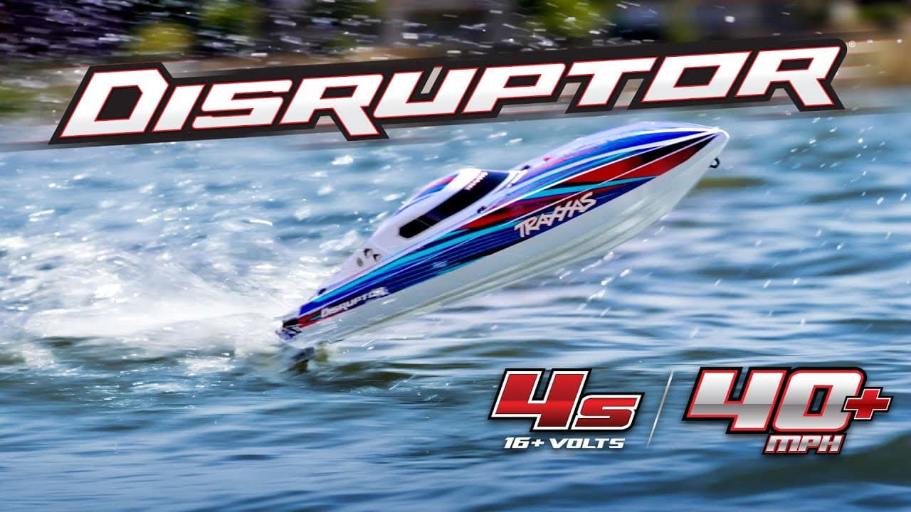 Traxxas 4S Disruptor R/C SpeedBoat - Video | RC Newb
