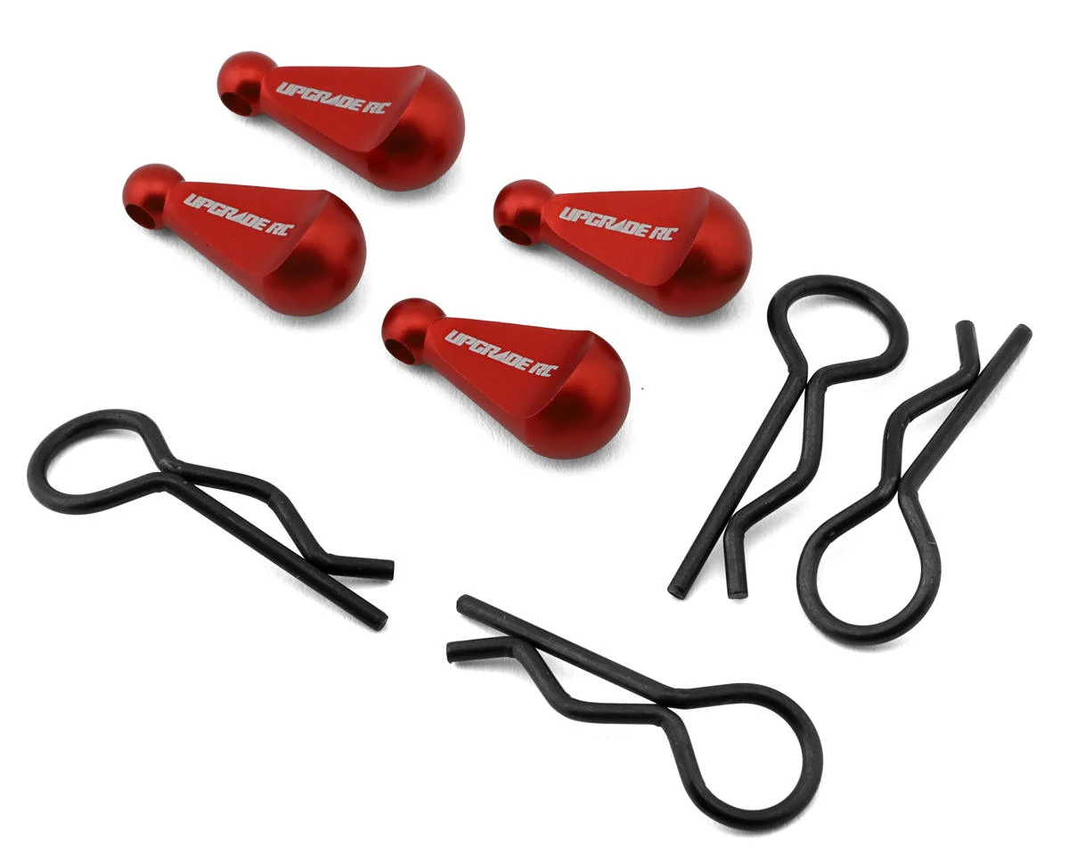 UpGrade RC Body Clips with Aluminum Pull Handles | RC Newb
