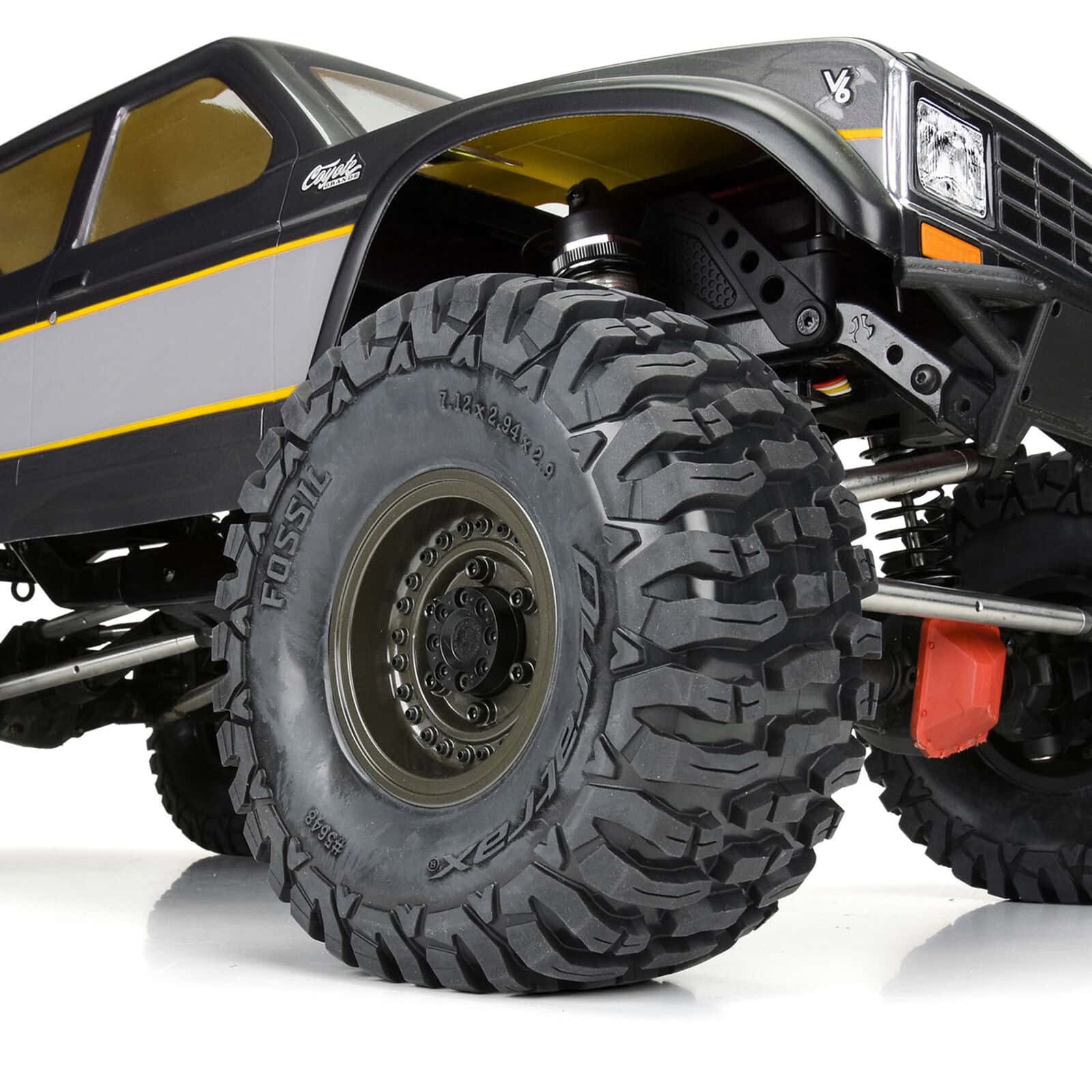 Duratrax Fossil 2.9" Crawler Tires for the Axial SCX6 | RC Newb